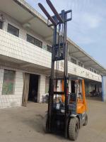China TCM 3ton TCM FD30 Used Outdoor Forklift 4.5 Meters Height Yellow for sale