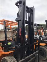 China 5 Tonne Used Fork Lift Trucks FD50 Used TCM Forklift 4.5m Lifting Height for sale