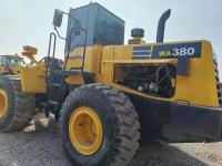 China WA 380-8 Used Wheel Loaders Used Komatsu Loader 191HP Four Wheel Drive for sale