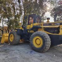 China WA 470 Komatsu Used Front End Loader Used Wheel Loaders Powerful for sale