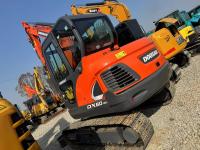 China Used Doosan Excavator 6 Ton Used Hydraulic Excavator DX60W Earth Moving Machinery for sale