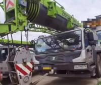 China 80T Used All Terrain Cranes ZOOMLION Ztc800h6 Old Mobile Crane for sale