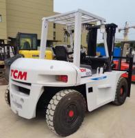 China Diesel Powered 3 Stage 6ton Second Hand Forklift Truck TCM 60 for sale