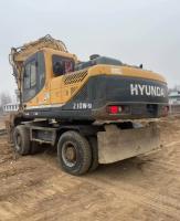 China R210 W-9T Used Wheel Excavator 21 Ton Used Hyundai Excavators for sale