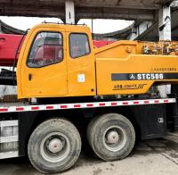 China 50 Ton Used Truck Crane Sany STC500 Second Hand Mobile Cranes for sale