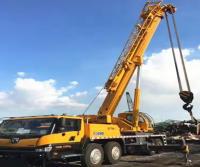China Good Condition Hydraulic Used All Terrain Cranes XCMG QY70K-I 70 Ton for sale