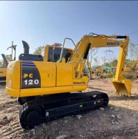 China Good Condition Komatsu Pc120  Crawler Used Mini Excavator 12 Ton PC120-6 Hydraulic Excavators Ai for sale