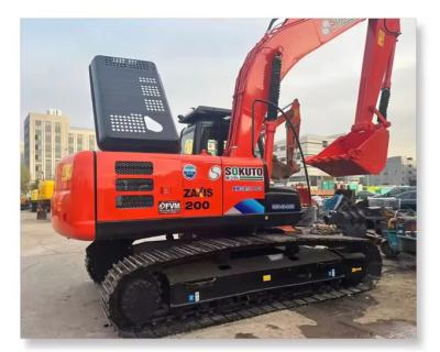 China Used Original Hitachi Zx200 Excavator Zaxis200 Crawler Excavator Construction Machines Diggers for sale