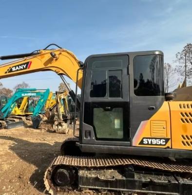 China 10000 KG Second Hand Excavator Sany95 With Durable Bearing Components 9.5ton for sale