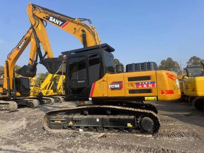 China Used SANY SY215C Crawler Excavator 122KW Cummins Engine for sale