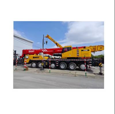 China China Famous Brand Original 100 Ton Used Sany Stc1000 Truck Crane Second Hand Hydraulic Mobile Cranes In Good Condition for sale
