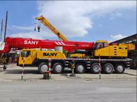 China China Famous Brand Original 100 Ton Used Sany Stc1000 Truck Crane Second Hand Hydraulic Mobile Cranes In Good Condition for sale