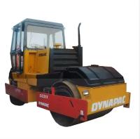 China Used Dynapac Road Roller cc211 Double Drum road Roller,Yellow versatile roller Road engineering vehicle for sale