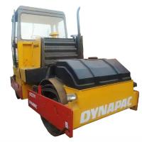China Used Dynapac Road Roller cc211 Double Drum road Roller,Yellow versatile roller Road engineering vehicle for sale