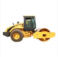 China Yellow road rolling construction vehicleShantui SR12P-5 Single Drum 10ton Compactor Vibratory Mini Road Roller for sale