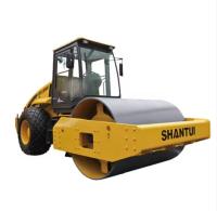 China Yellow road rolling construction vehicleShantui SR12P-5 Single Drum 10ton Compactor Vibratory Mini Road Roller for sale