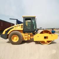 China Yellow road rolling construction vehicleShantui SR12P-5 Single Drum 10ton Compactor Vibratory Mini Road Roller for sale