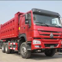 China China  Used 6X4 371 Hydraulic Cylinder Dump Truck And 40 Ton 150 - 250hp  31 - 40T Sand Tipper Trucks For Sale for sale