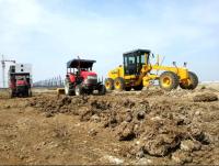 China 215HP Articulated Frame Assists The Front Wheel Motor Grader Front Blade CLG4215D for sale