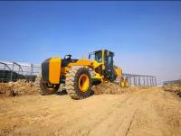 China New 215HP Chinese brand Articulated Frame Assists The Front Wheel Motor Grader Front Blade CLG4215D for sale
