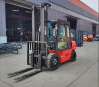 China Propane LPG And Gasoline Gas Forklift 3.5 Ton 3 Ton 2.5 Ton 2 Ton With Cabin for sale