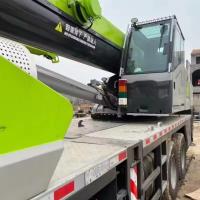 China 2021 Year Original Zoomlion ZTC500V 50 Ton Hydraulic Used Mobile Truck Crane For Sale for sale