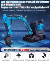 China 20kw Made Mini Excavator Long Lasting Performance For Sale for sale