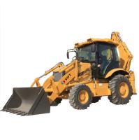 China hfeiVIFT New Promotion Large 6 7 8 Ton Diesel Power Excavating Digger Boom Backhoe Loader Easy Handling Attachments for sale
