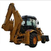 China hfeiVIFT New Promotion Large 6 7 8 Ton Diesel Power Excavating Digger Boom Backhoe Loader Easy Handling Attachments for sale