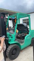 China Mitsubishi Forklift 3 Tons Three-Door Frame Raised 4.5 Meters for sale