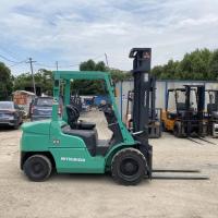 China Mitsubishi 30 Original Imported Forklift In Good Condition Price Discount Komatsu Toyota Second Hand Forklift For Sale for sale