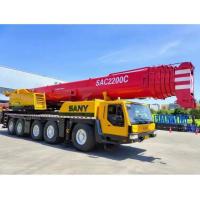 China Sany 220T Rough Terrain Used Truck Mounted Mobile Crane With Spare Parts For Sale for sale
