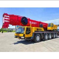 China Sany 220T Rough Terrain Used Truck Mounted Mobile Crane With Spare Parts For Sale for sale