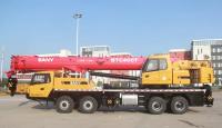 China Construction Used 44.5m 40 Ton Mobile Boom Pump High Quality Crane With Remote Control for sale