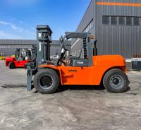China Carretilla Elevadora 10 Ton 12ton 15ton 16ton Heavy Duty Forklift With Fork Positioner for sale