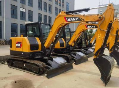 China SANY 5 Tons Kubota SY55C SY55U SY60C Pro Excavator Machine In Very Good Condition for sale