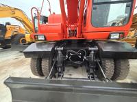 China Hyundai Cummins Wheeled Excavator Super High Cost Performance for sale