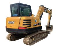 China Popular Second Hand 5T Mini Digger Used Sany SY55C Crawler Excavator for sale