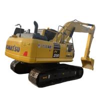 China Japanese Original Used Komatsu Excavator PC 200 Hydraulic Backhoe Crawler 20 Tons for sale