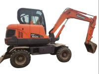 China Second Hand Doosan EX60W 2018 Year Wheeled Excavator for sale