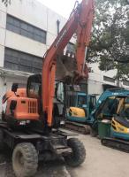 China Second Hand Doosan EX60W 2018 Year Wheeled Excavator for sale