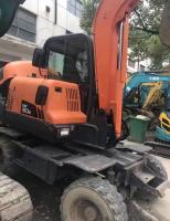 China Second Hand Doosan EX60W 2018 Year Wheeled Excavator for sale