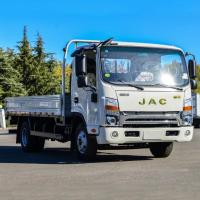 China New Stock Jac Shuailing Q8 3-5 Tons Light Cargo Truck Lorry for sale