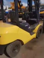 China High-Performance Used Komatsu Forklifts 30 Komatsu FD30 3 Tons Stages Duplex Masts in Eastern Europe for sale