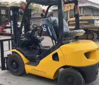 China High-Performance Used Komatsu Forklifts 30 Komatsu FD30 3 Tons Stages Duplex Masts in Eastern Europe for sale