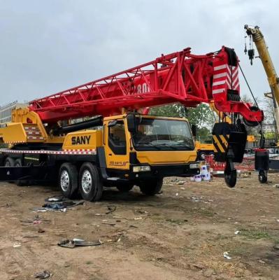 China 2021 Sany 80Ton STC800C7 Truck Crane 7-Section Arm Construction Lifting Equipment with Core Engine Used for sale
