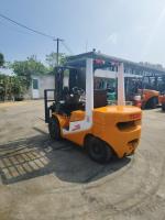 China Good Working Condition Used TCM FD30 Forklift Three Door Frame With Lifting Height 4.5 Meters for sale