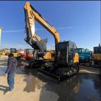 China 55.4KW Used Sany SY75CPro Crawler Excavator Machine Weight 7500 KG for sale