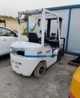 China Excellent Used TCM 25 2.5 ton forklift factory direct mini diesel original excellent guaranteed import used forklift for sale