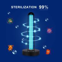 China 55W Germicidal Portable Sterilizer Ultraviolet Disinfection Lamp With Motion Sensor Remote Control for sale